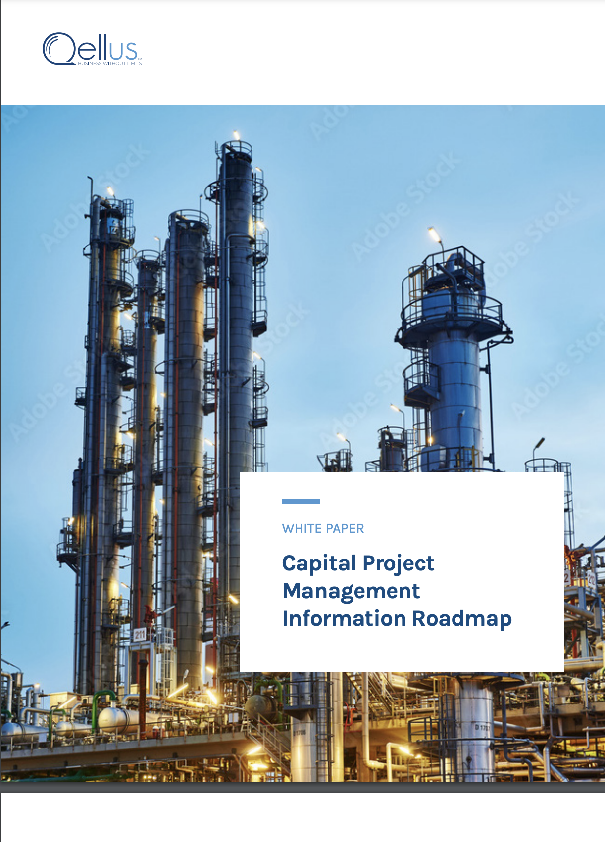 Capital Project Management Roadmap | Qellus Logo